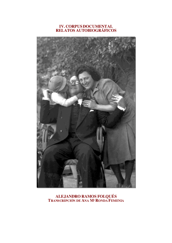 (PDF) IV. CORPUS DOCUMENTAL RELATOS AUTOBIOGRÁFICOS ALEJANDRO RAMOS ...