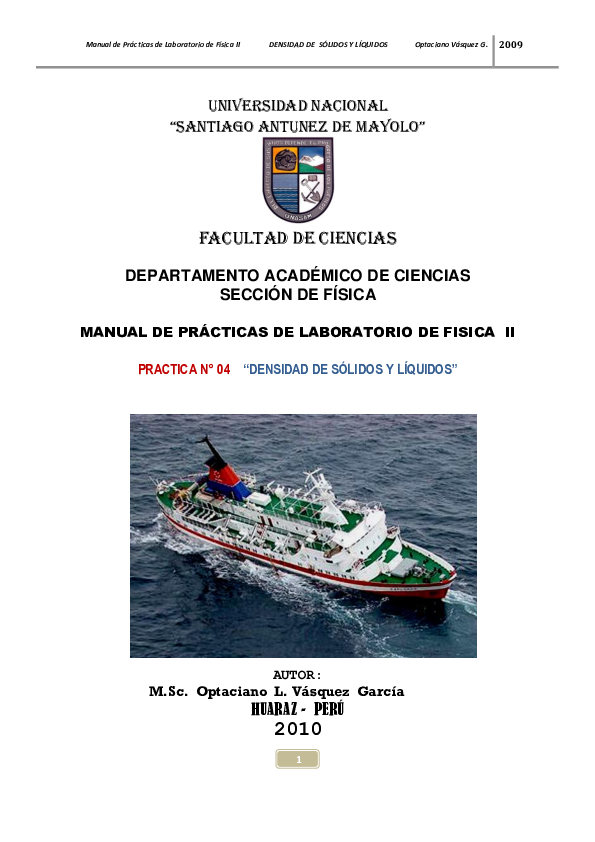 (DOC) PRÁCTICA DE LABORATORIO N° 04 FISICA II