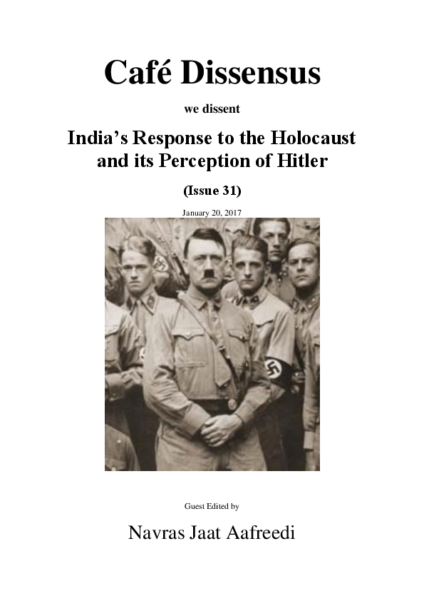 (PDF) India's Response to the Holocaust and its Perception of Hitler