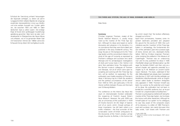 (PDF) The Three Age system, the age of man, Denmark and Berlin