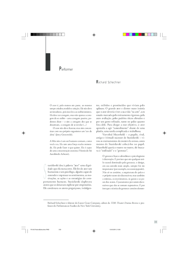 (PDF) Schechner, Richard - Performer