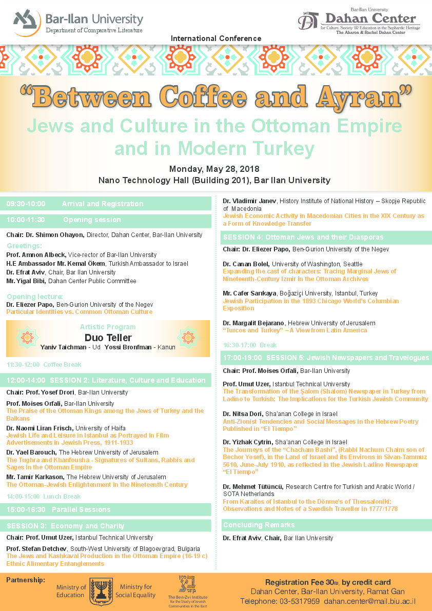 (PDF) Jews and Culture in the Ottoman Empire and in Modern Turkey