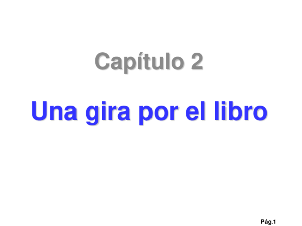 (PPT) Una gira por el libro