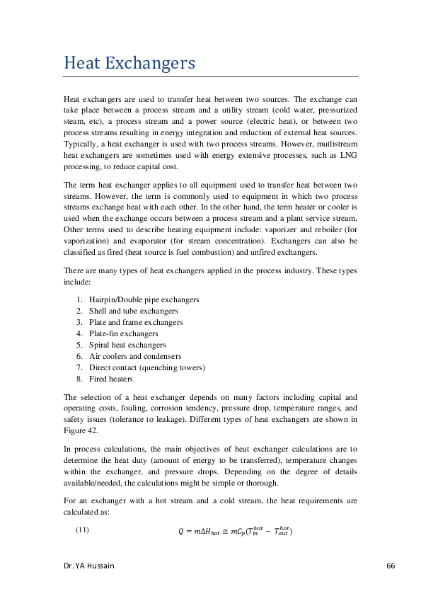 (PDF) Heat Exchangers