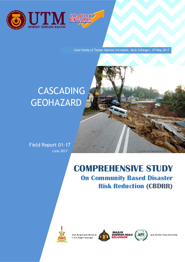 (PDF) COMPREHENSIVE STUDY On Community Based Disaster Risk Reduction (CBDRR) CASCADING GEOHAZARD ...