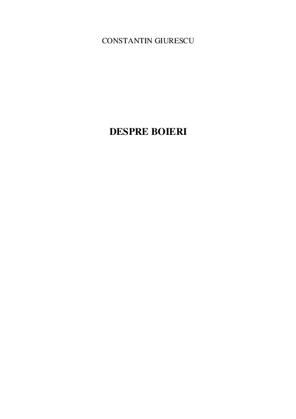(PDF) DESPRE BOIERI