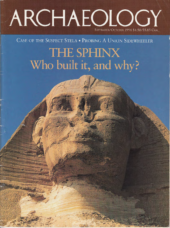 (PDF) The Sphinx: Who Built It and Why?