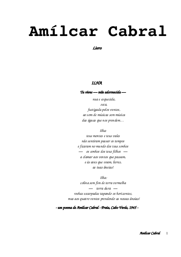 (PDF) Amílcar Cabral