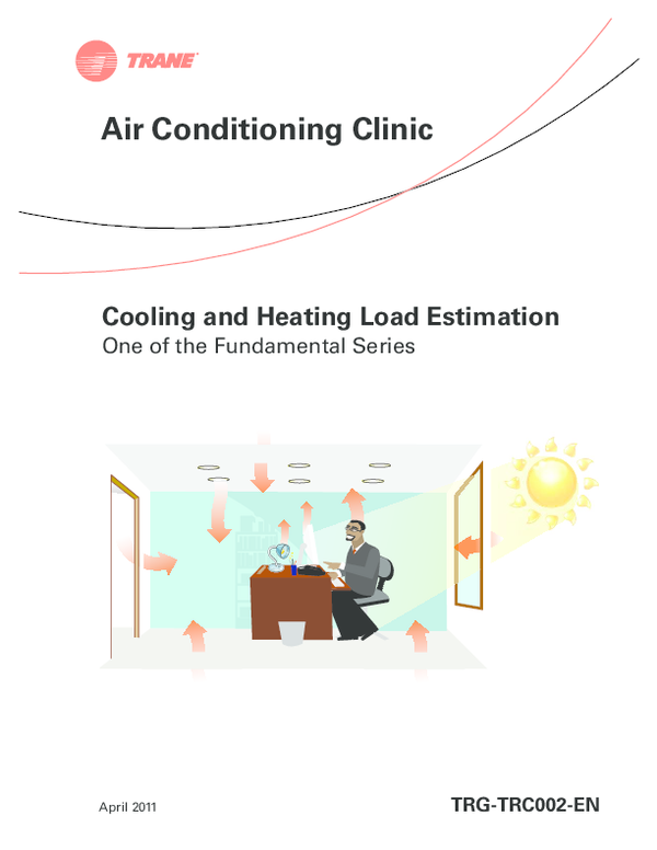 (PDF) Air Conditioning Clinic Cooling and Heating Load Estimation