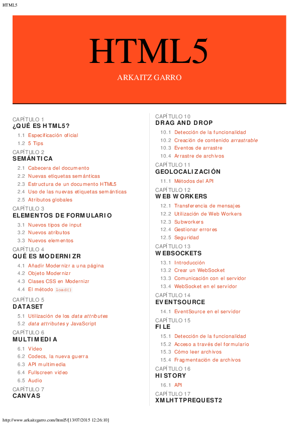 (PDF) QUÉ ES HTML5