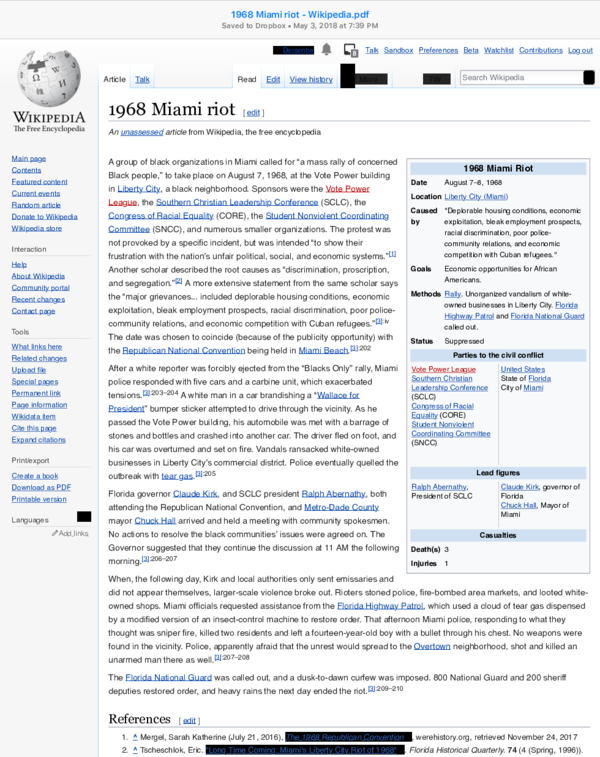 (PDF) 1968 Miami Riot