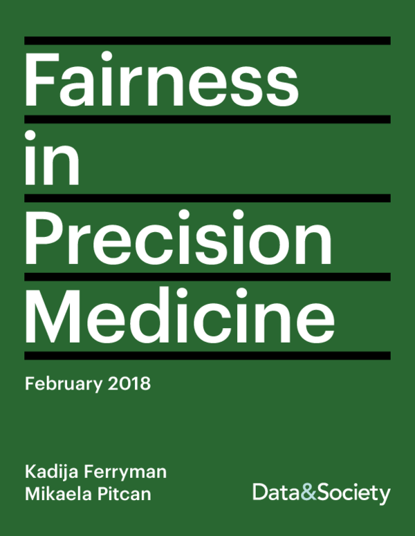 (PDF) Fairness in Precision Medicine