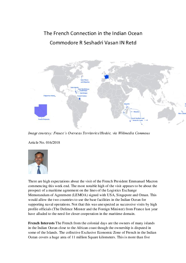 (DOC) The French Connection in the Indian Ocean