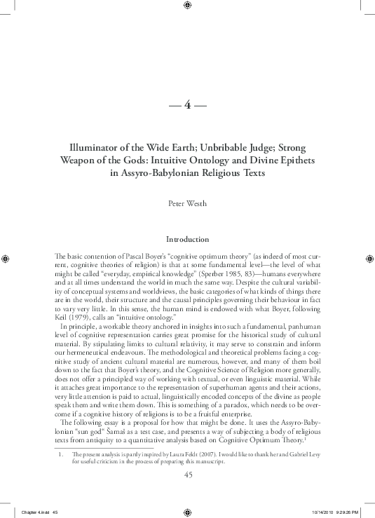 (PDF) Iluminator of the wide earth; Unbribable judge; Strong weapon of ...