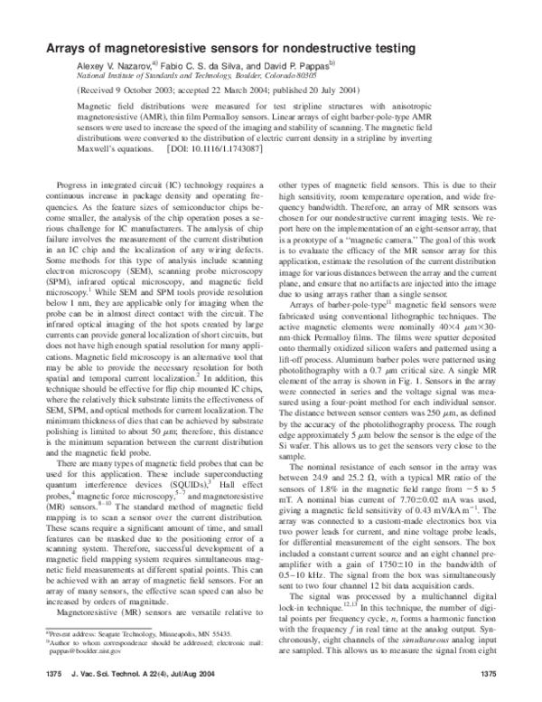 (PDF) JVST Nazarov NDE | David Pappas - Academia.edu