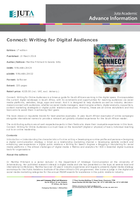(DOC) Connect: Writing For Online Audiences