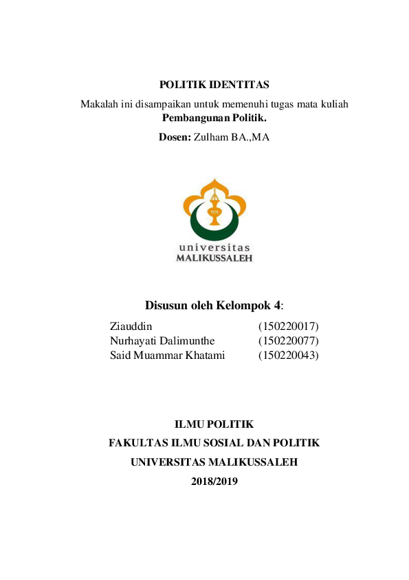 (DOC) Disusun oleh Kelompok 4