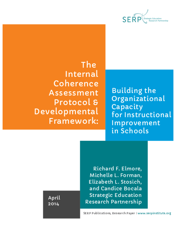 (PDF) The Internal Coherence Assessment Protocol & Developmental ...