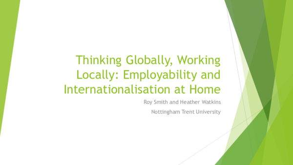 (PPT) ‘Thinking Globally, Working Locally: Employability and ...