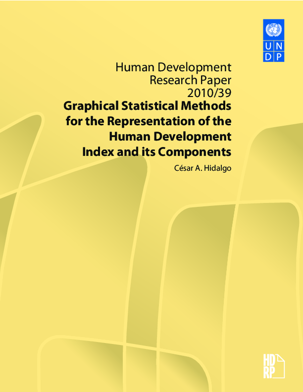 (PDF) Human Development Research Paper 2010/39 Graphical Statistical ...