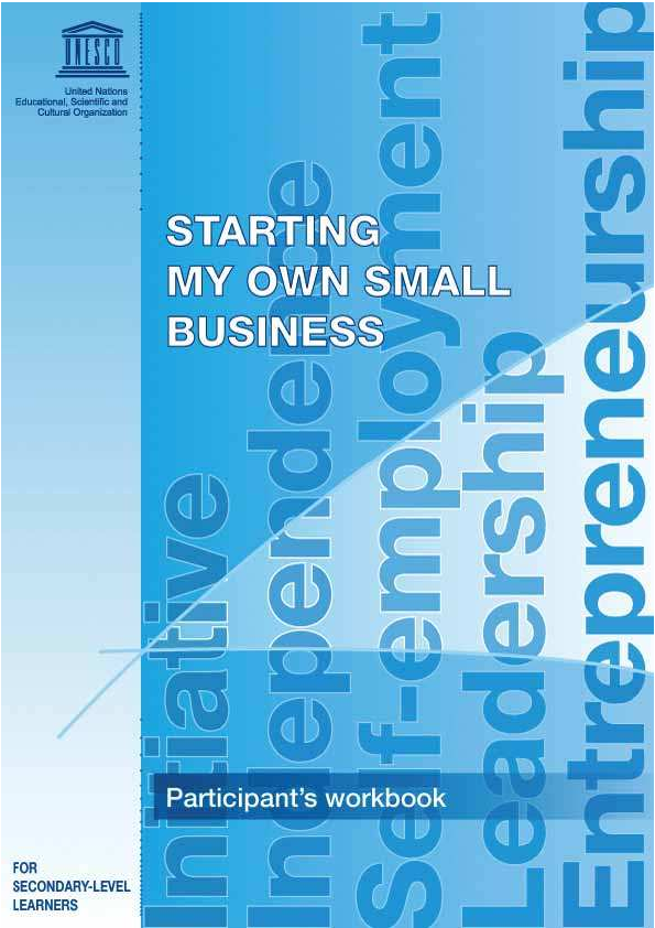 (PDF) Starting my own small business: a training module on ...
