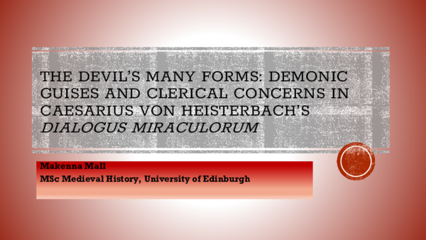 (PPT) Kalamazoo Presentation- The Devil's Many Forms