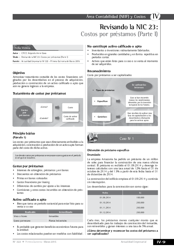 (PDF) IV Área Contabilidad (NIIF) y Costos Revisando la nIc 23: costos ...
