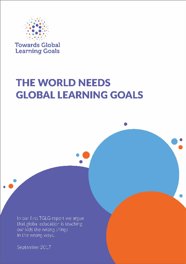 (PDF) The World Needs Global Learning Goals