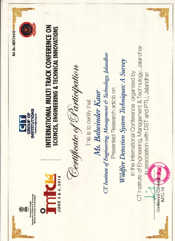 (PDF) IMTC CERTIFICATE.pdf | BALWINDER K A U R DHALIWAL - Academia.edu