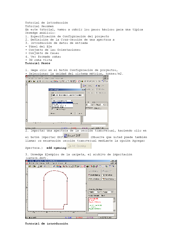 (DOC) UNWEDGE Tutorial de introduccion 1