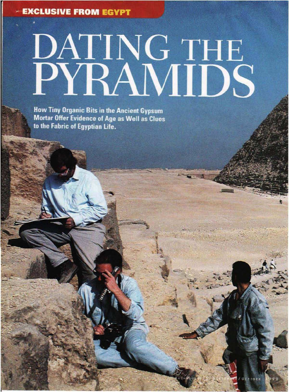 (PDF) Dating the Pyramids