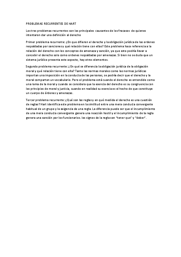(DOC) PROBLEMAS RECURRENTES DE HART