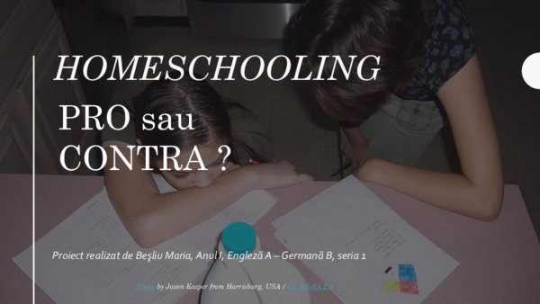 (PPT) Pro sau contra homeschooling - prezentare