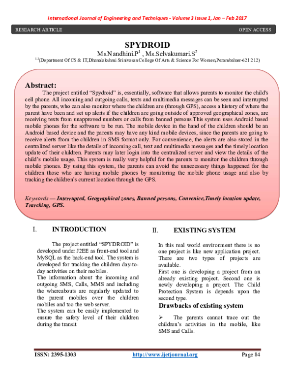 (PDF) SPYDROID | International Research Group - IJET JOURNAL - Academia.edu