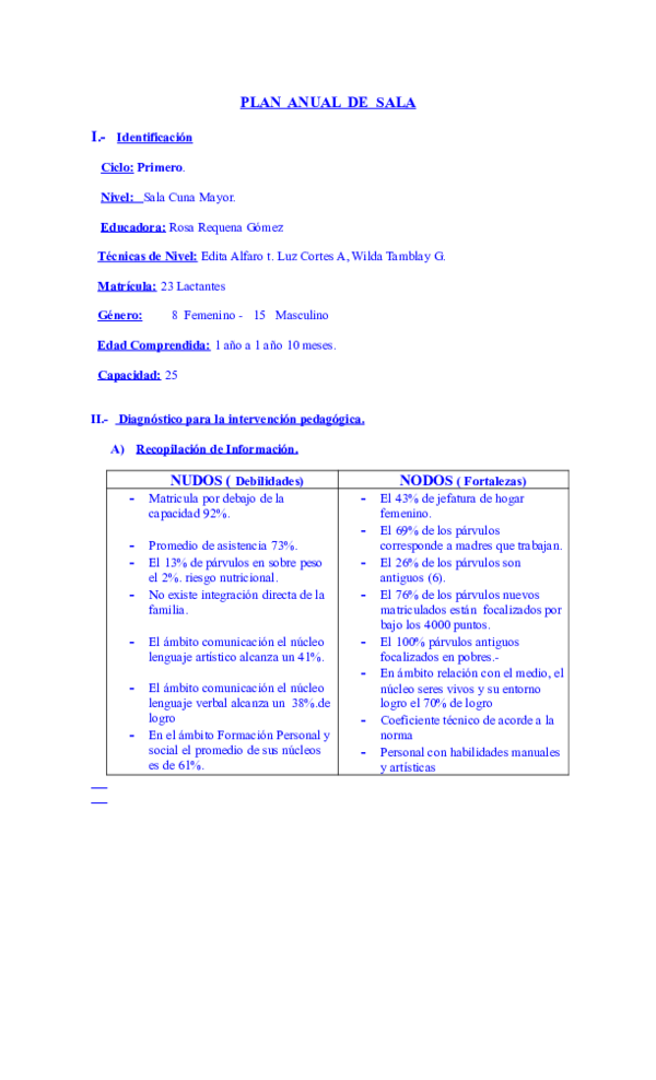 (DOC) PLAN ANUAL DE SALA