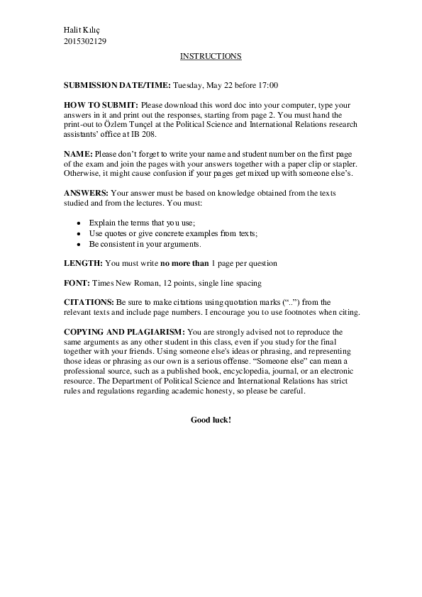 (DOC) John Stuart Mill Harm Principle and Marx Political Emancipation