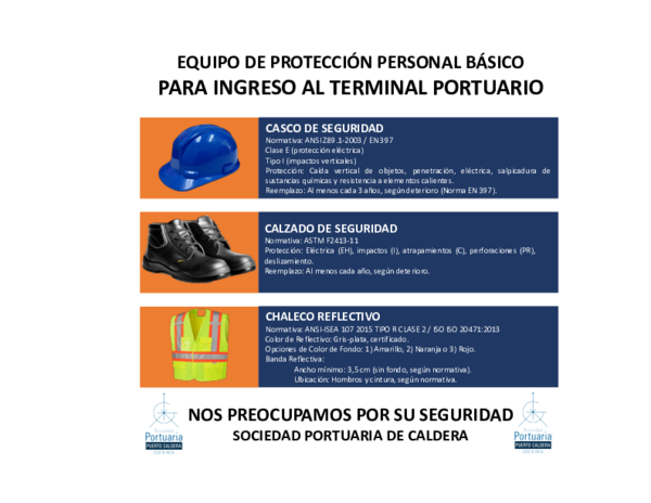 (PDF) EQUIPO DE PROTECCIÓN PERSONAL BÁSICO PARA INGRESO AL TERMINAL ...