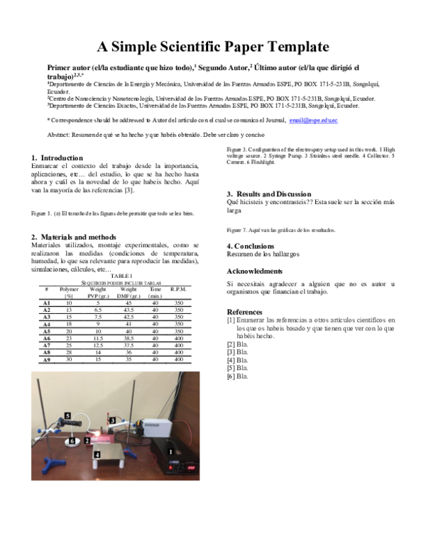 (DOC) Paper Template