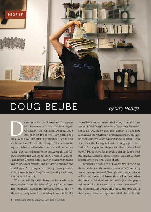 (PDF) Profile: Doug Beube | Katy Masuga - Academia.edu