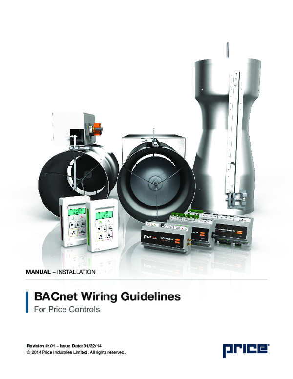 (PDF) BACnet Wiring Guidelines For Price Controls