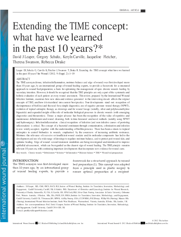 (DOC) Extending TIME