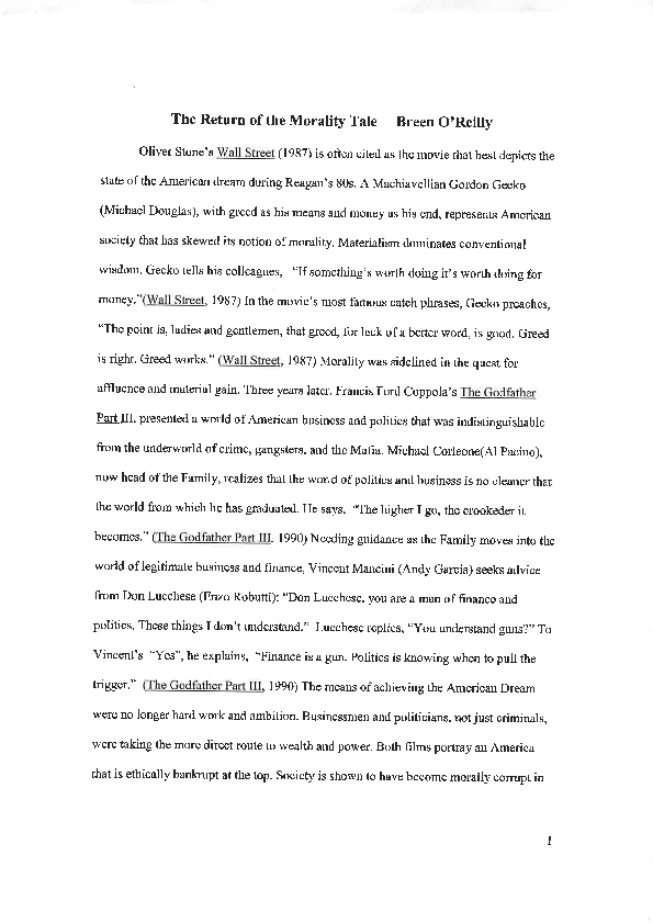 (PDF) The Return of the Morality Tale