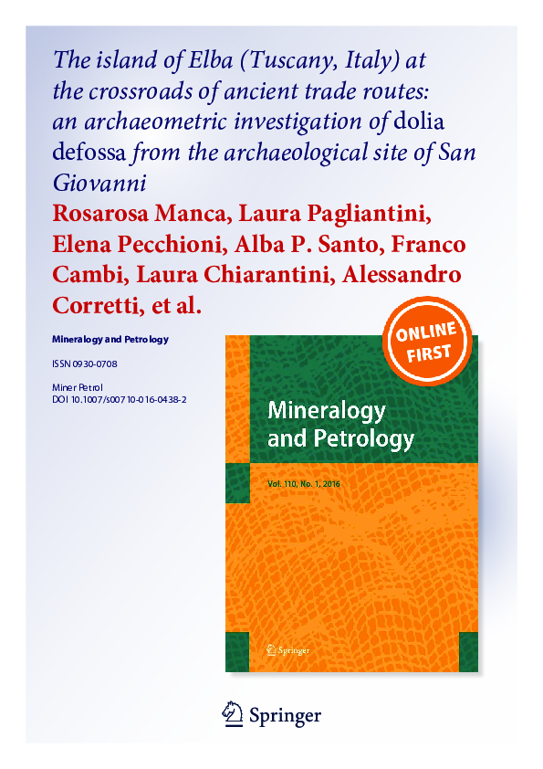 (PDF) Archaeometric study of ceramic materials from archaeological ...