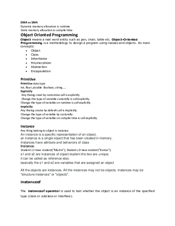 Doc Object Oriented Programming 4548