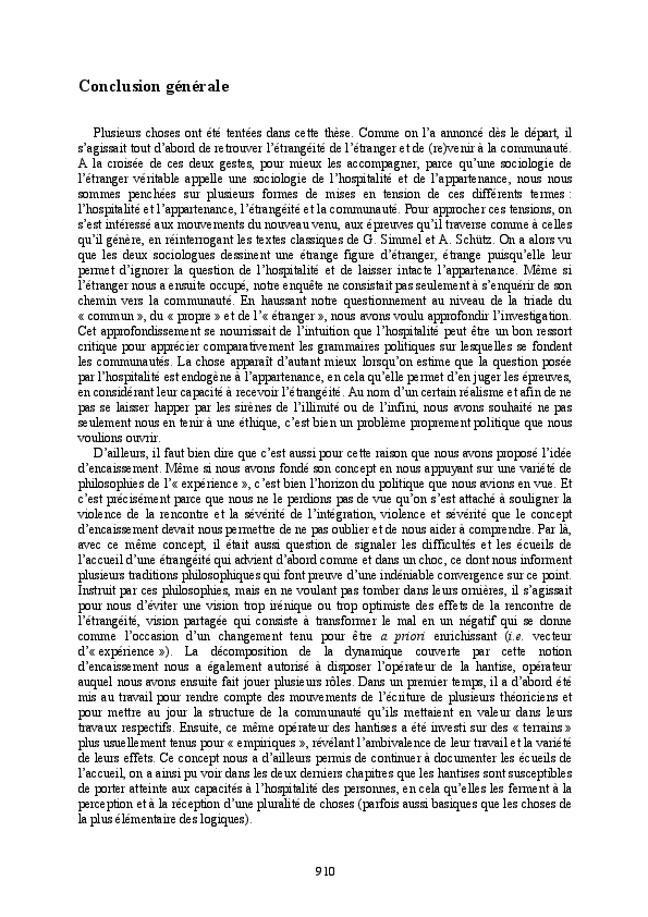 (PDF) Conclusion générale et bibliographie