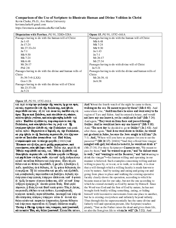 (PDF) NAPS HANDOUT: Comparison of the Use of Scripture to Illustrate ...