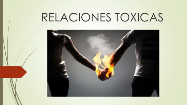 (PPT) RELACIONES TOXICAS