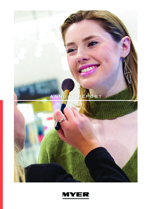 (PDF) Myer Annual Report | Erica Chou - Academia.edu