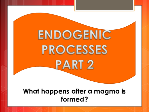 (PPT) Endogenic Process 2