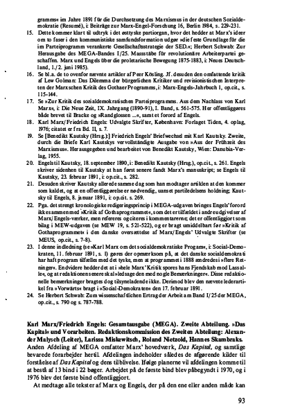 (PDF) Marx/Engels Gesamtausgabe (MEGA). Zweite Abteilung: "Das Kapital ...